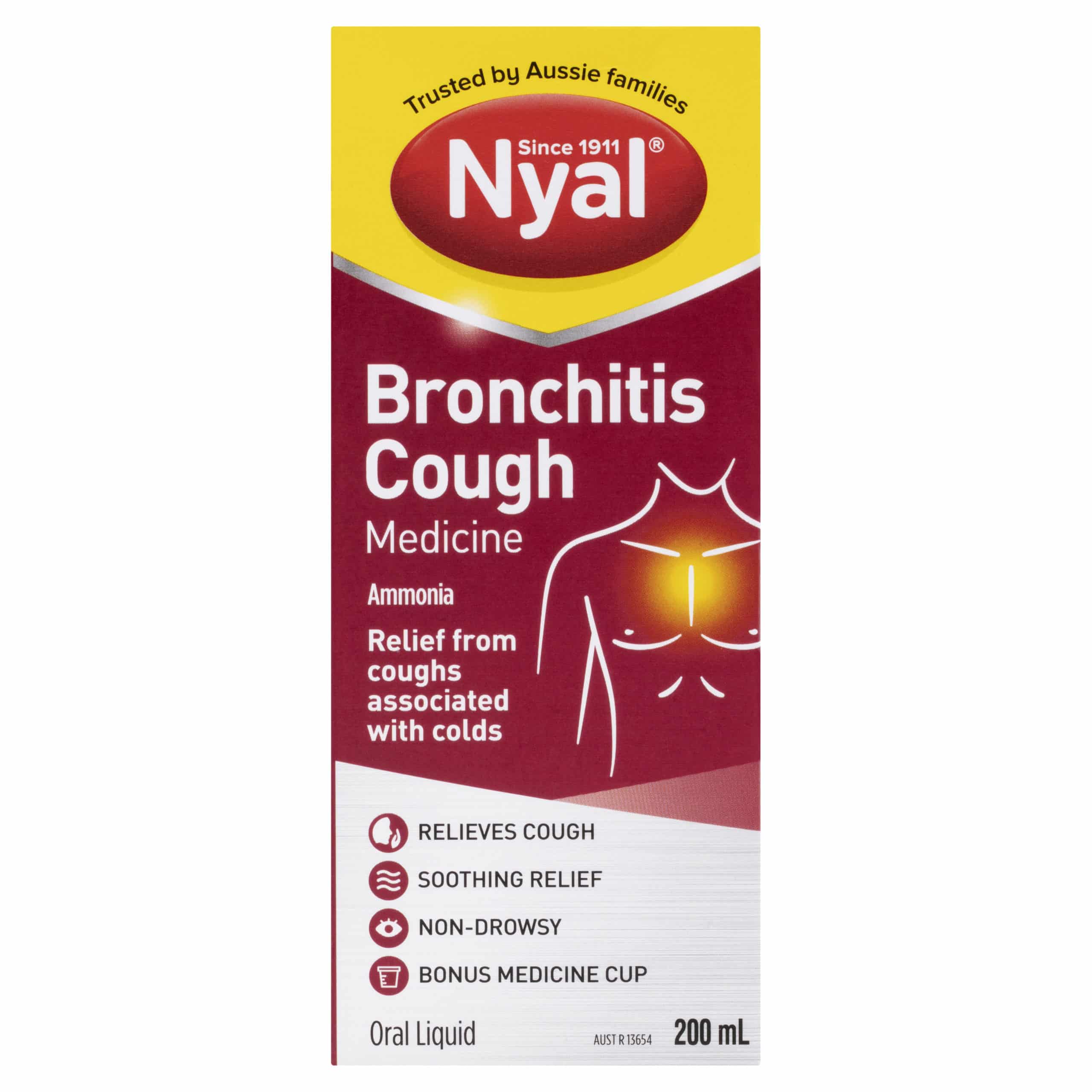 Nyal Bronchitis Cough Medicine 200mL - NYAL