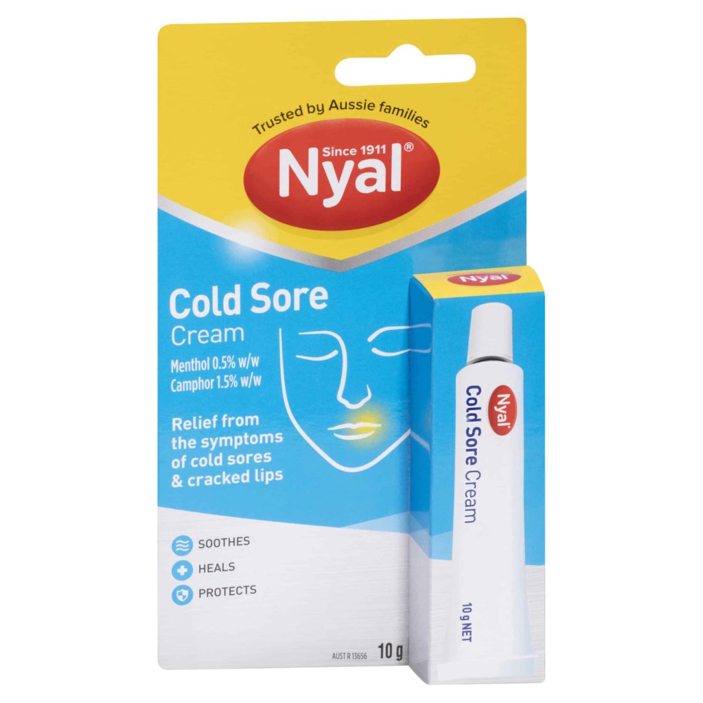 Nyal Cold Sore Cream 10g Nyal